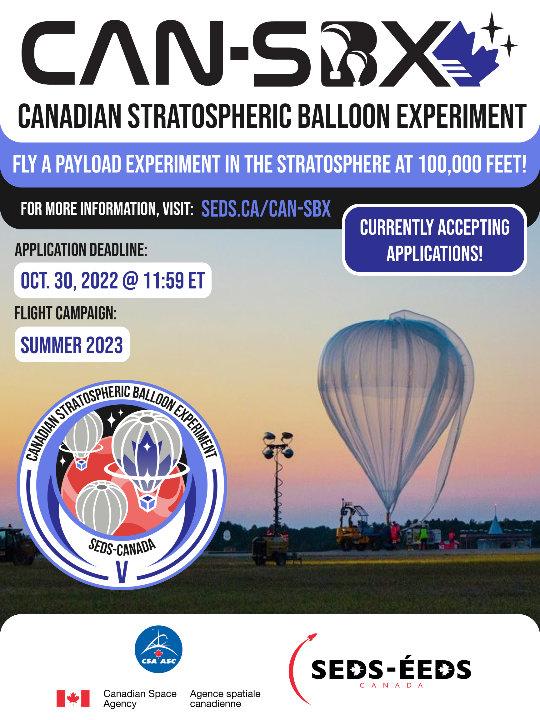 SEDS Canada – Students for the Exploration and Development of Space ...